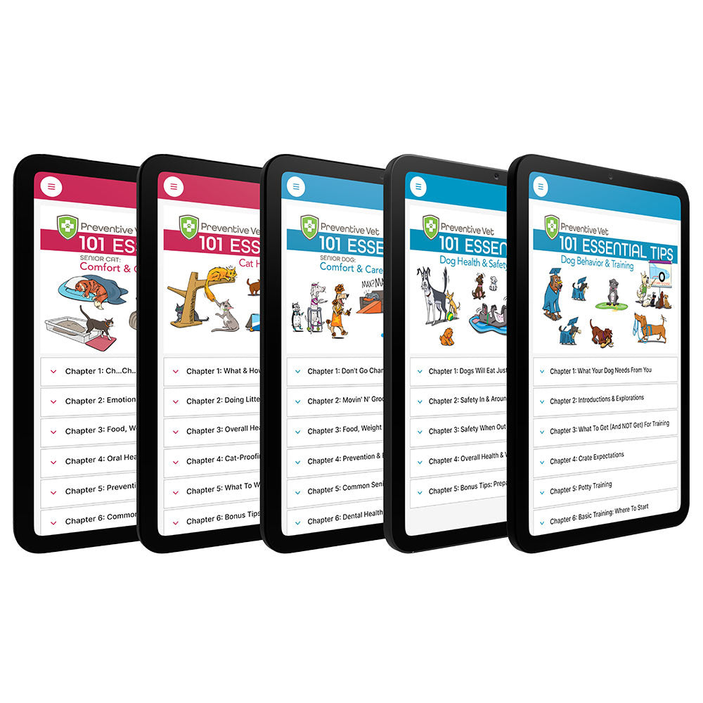Essential Pet Parent Education - Digital Books – Preventive Vet